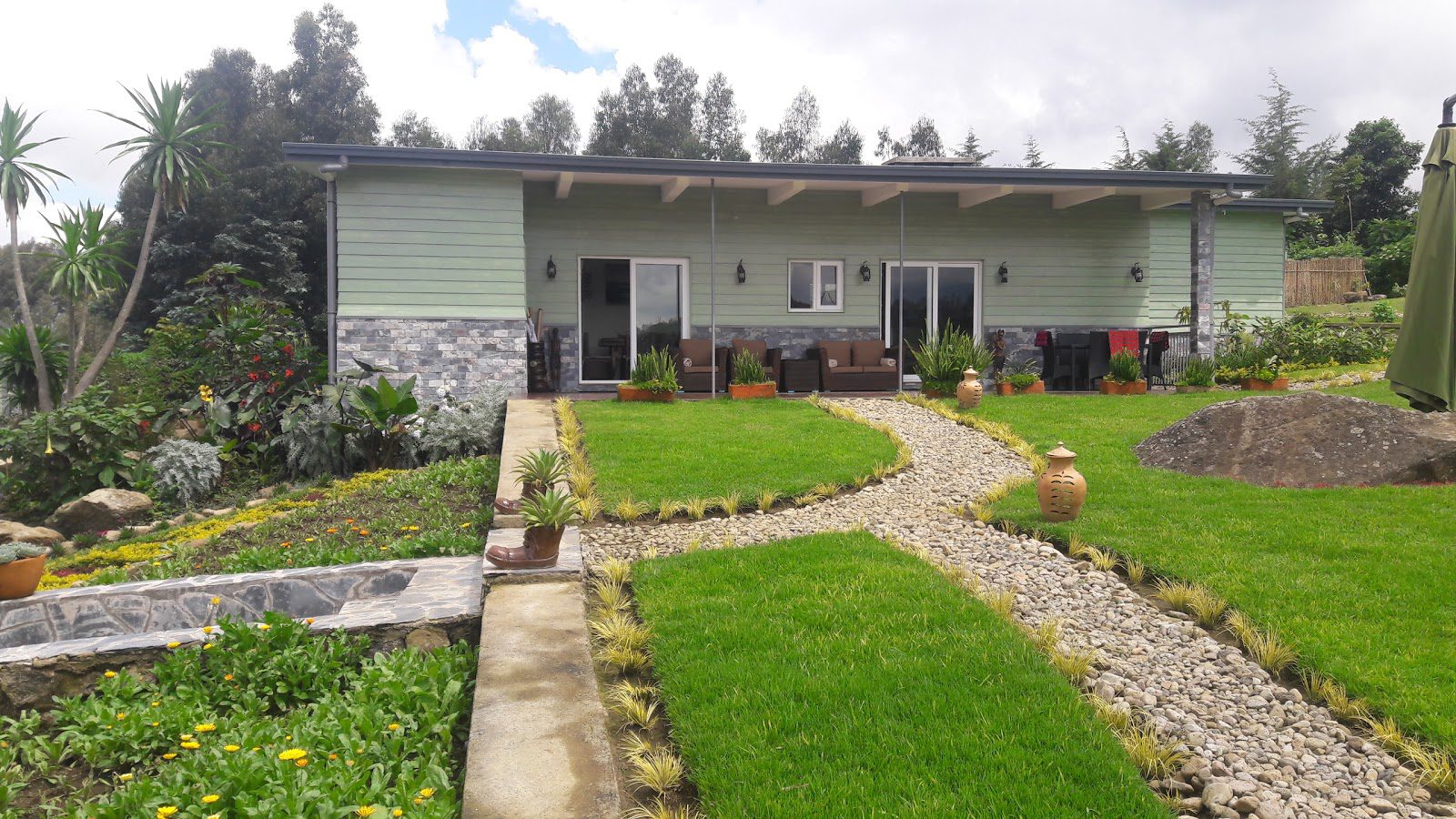 Amakoro Songa Lodge near Volcanoes National Park in Rwanda